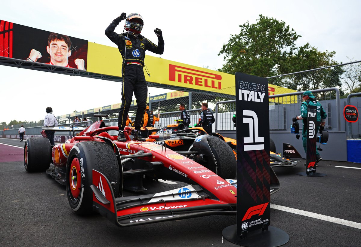 F1 2024 – Monza : Coup double à Monza ! – Charles Leclerc Fans